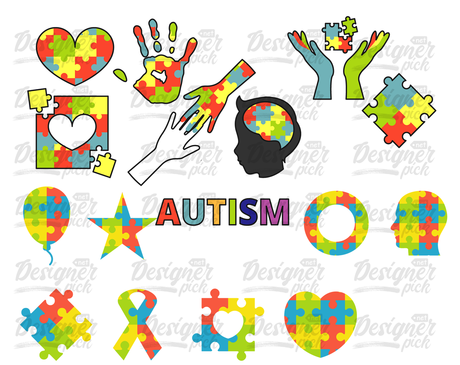650+ Autism Svg Bundle - Best Quality Design Bundle
