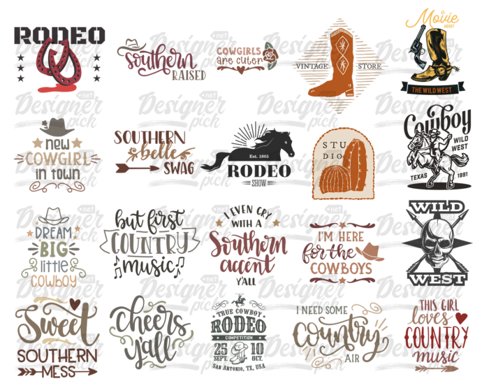 600+ Western Svg Bundle - Best Quality Design Bundle