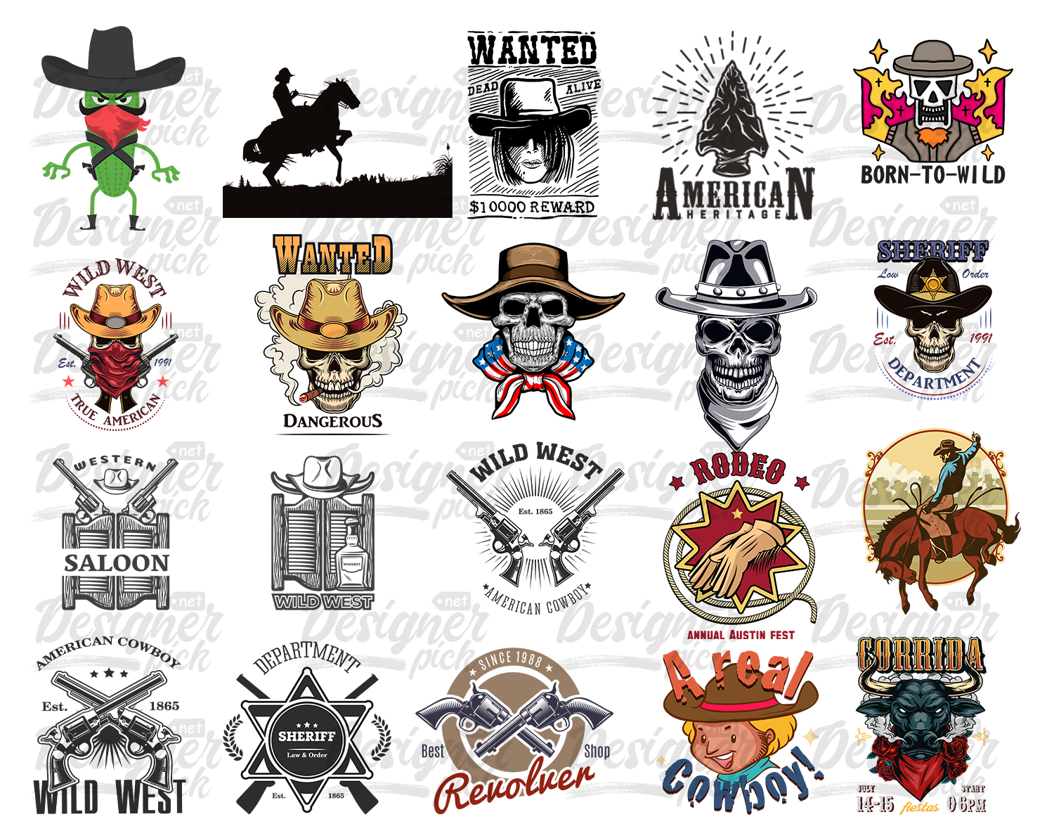 600+ Western Svg Bundle - Best Quality Design Bundle