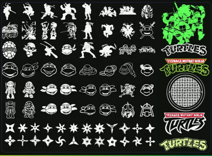 1000+ Ninja Turtle Svg Bundle - Designerpick