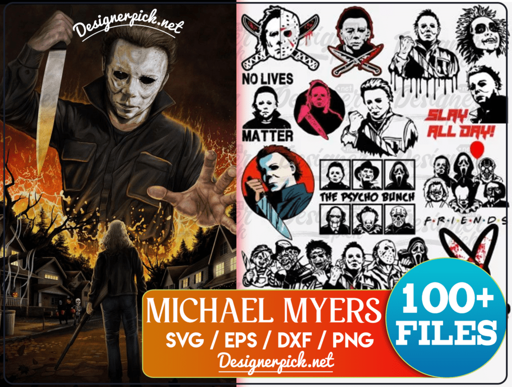 100+ Michael Myers Svg Bundle - Best Quality Design Bundle