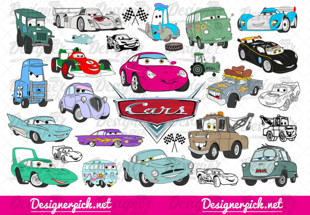 160+ Cars Svg Bundle - Designerpick