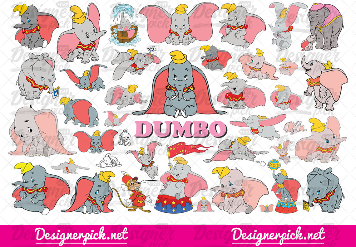 210+ Dumbo Svg Bundle - Best Quality Design Bundle