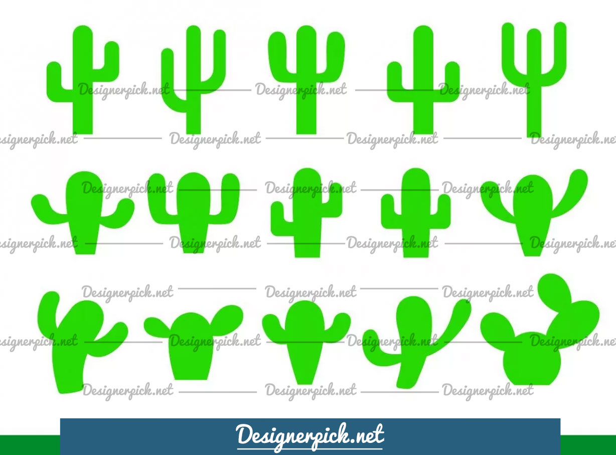 Cactus Svg Bundle - Best Quality Design Bundle