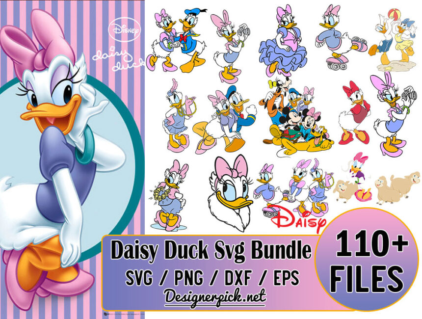 Daisy Duck Svg Bundle - Best Quality Design Bundle
