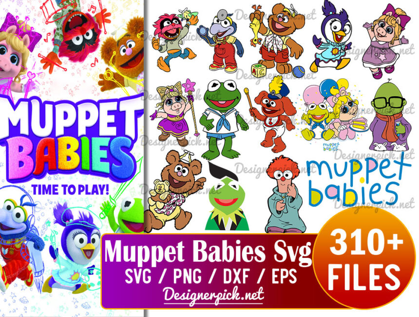 Muppet Babies Svg Bundle - Best Quality Design Bundle