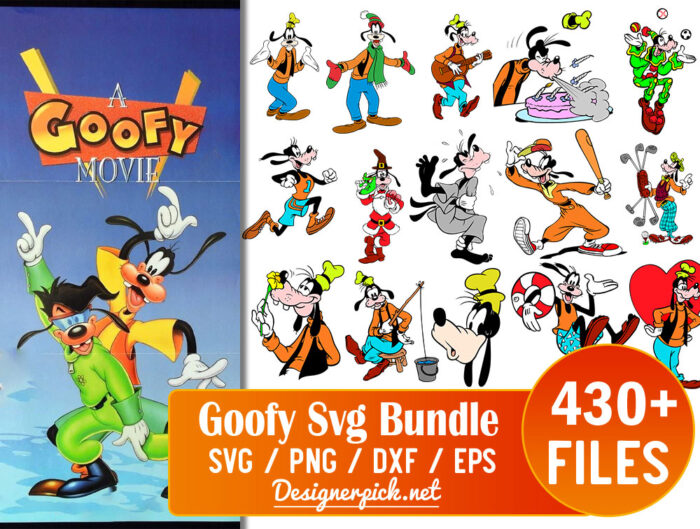 Goofy Svg Bundle - Best Quality Design Bundle
