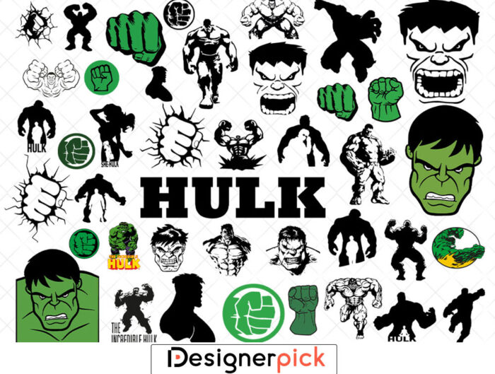 Hulk Svg Bundle - Designerpick