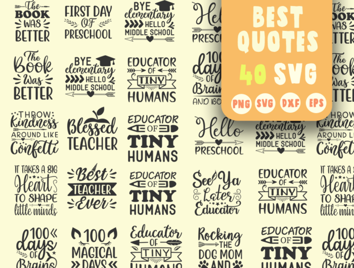 40 Best Quotes SVG FILE - Designerpick