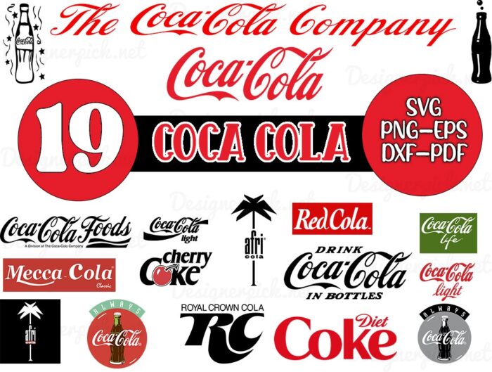 Coca Cola Svg Bundle - Designerpick