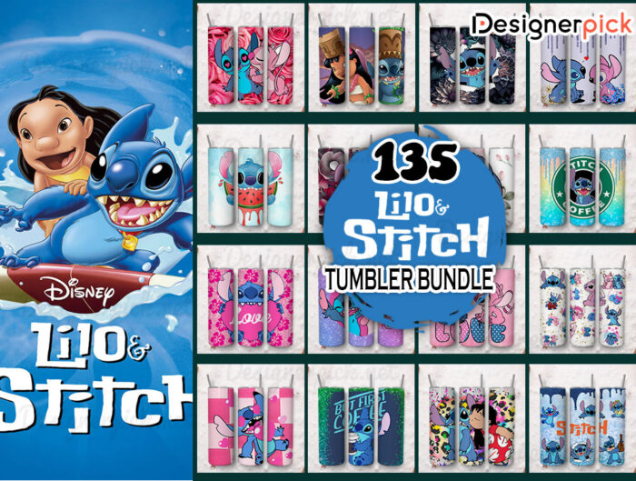Stitch Tumbler Bundle, Stitch Skinny Tumbler bundle - Best Quality ...