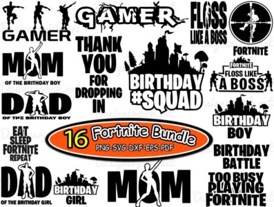 Fortnite Svg Bundle - Best Quality Design Bundle