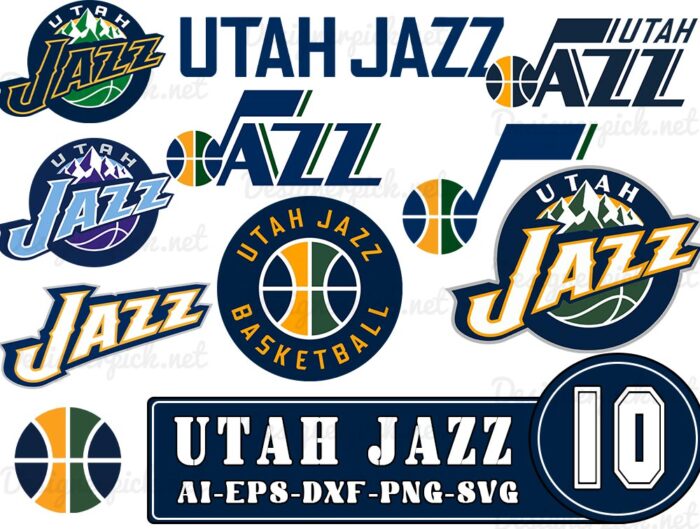 Utah Jazz Svg Bundle - Best Quality Design Bundle