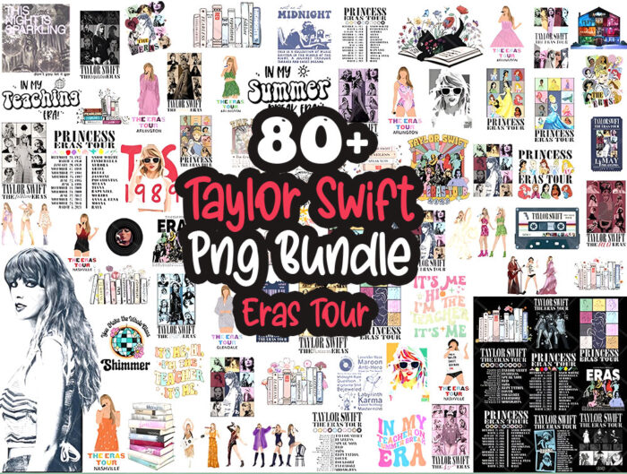 Taylor Swift Eras Tour Png Bundle, Taylor Swift Png Bundle - Best ...