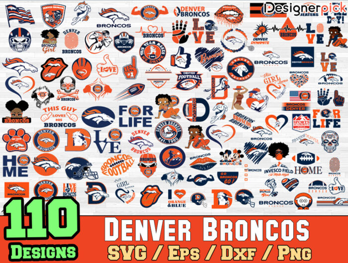 Denver Broncos Svg Bundle, NFL Broncos svg, Broncos Png Bundle - Best ...