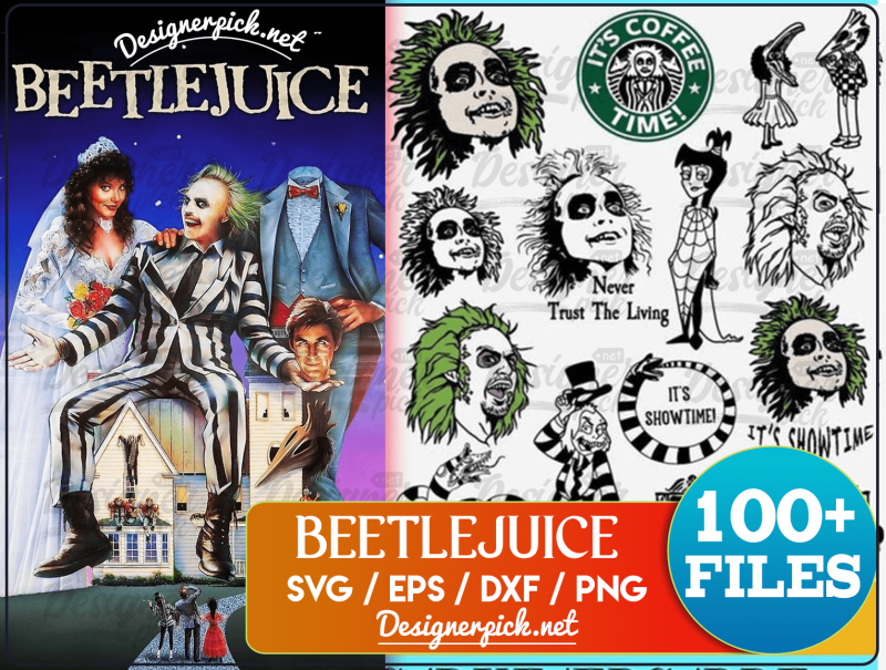 100+ Beetlejuice Svg Bundle - Designerpick