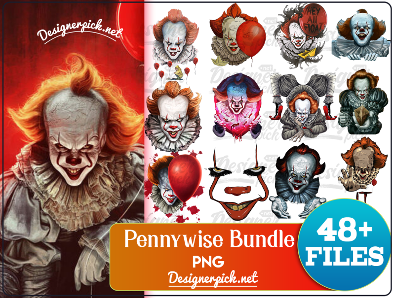 48+ Pennywise Sublimation Bundle - Designerpick